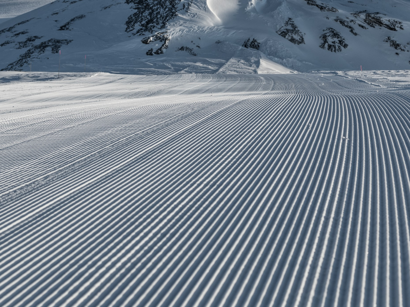 Crans-Montana: Ski Erste Spuren in Cry d'Er